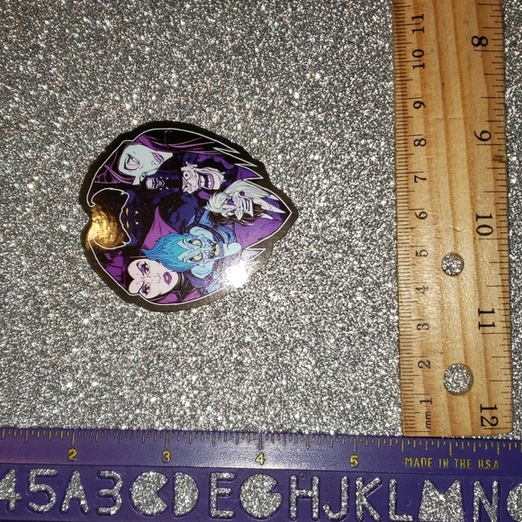 Disney | Design | Disney Villians Sticker Waterproof | Poshmark
